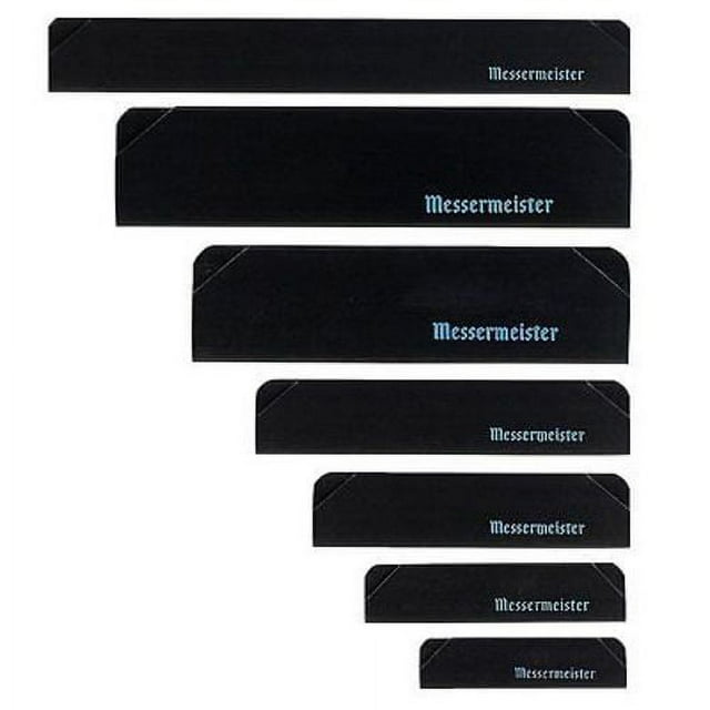 Messermeister Knife 7 Piece Edge-Guard Set, Black - Walmart Business ...