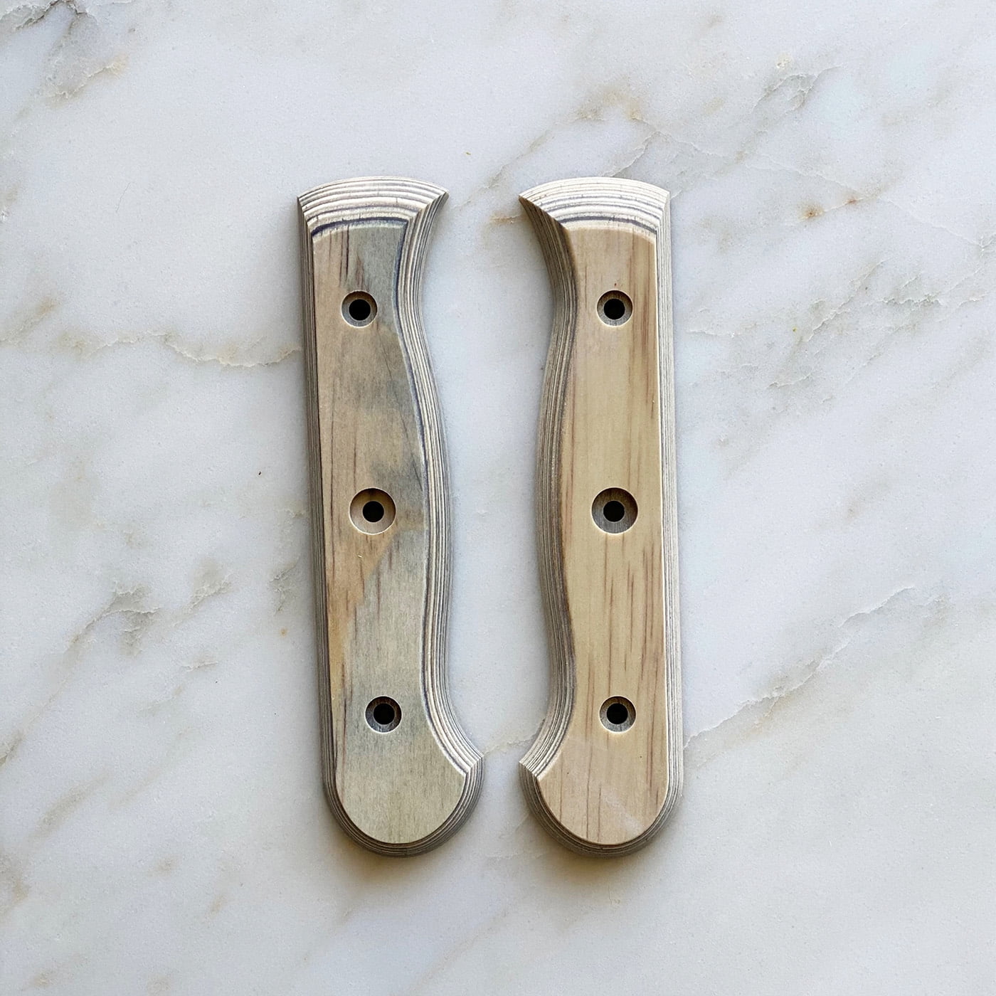 Messermeister Custom Mod Repurposed Wood Handle Set, Small, Driftwood ...