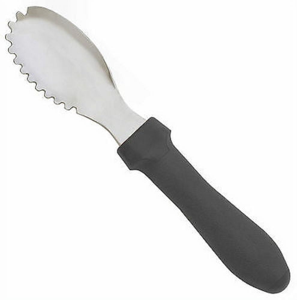 Messermeister Multi-Purpose Culinary Scoop / Scraping Spoon - Black ...
