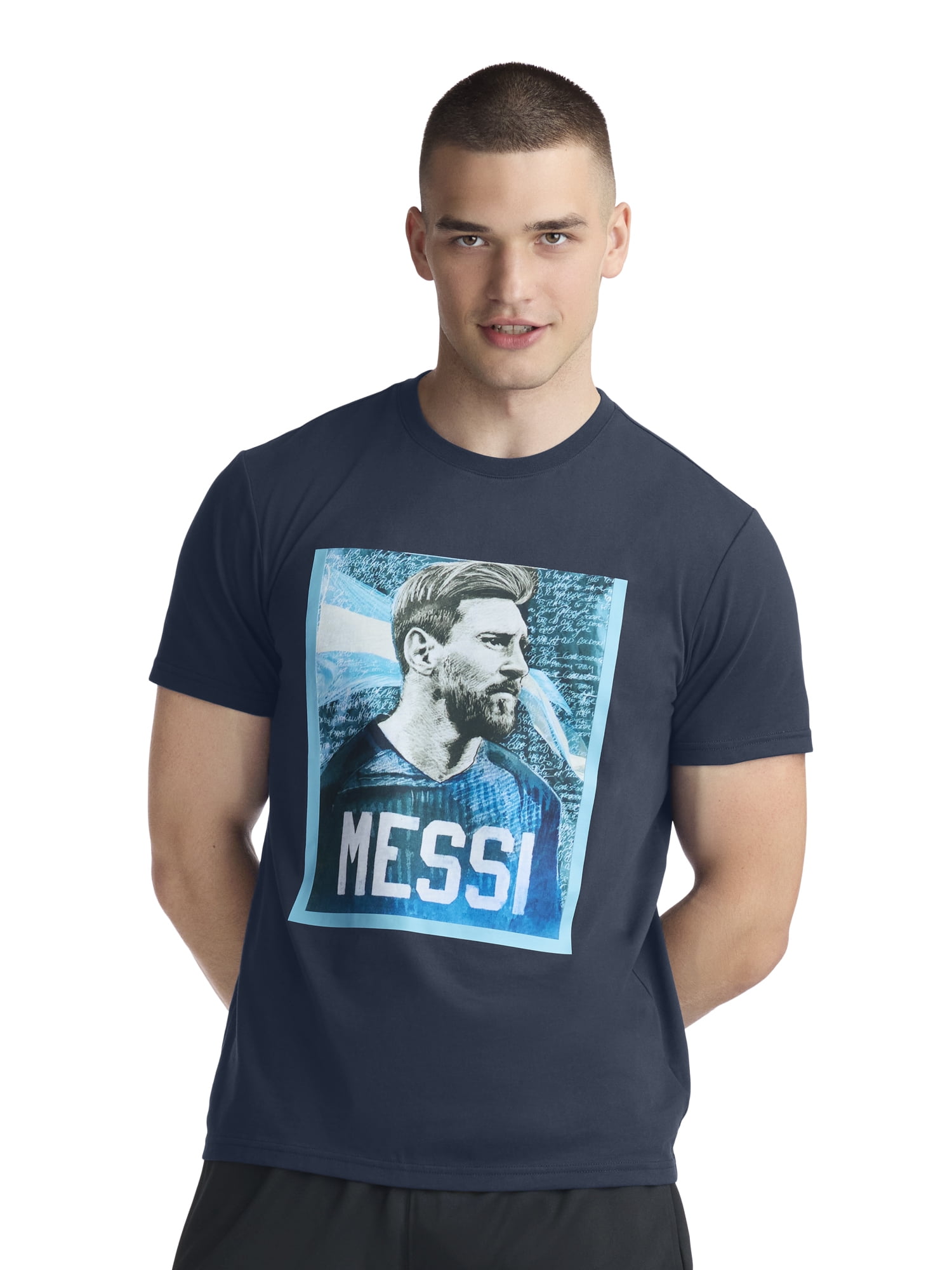 Messi All-Gender Lionel Messi Graphic Tee Shirt, Men's Sizes XS-3XL ...