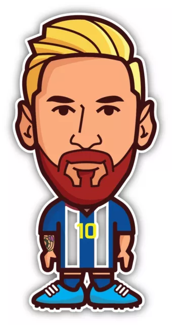 Messi Argentina Sticker Decal Us Truck Window Soccer Football Goat ...