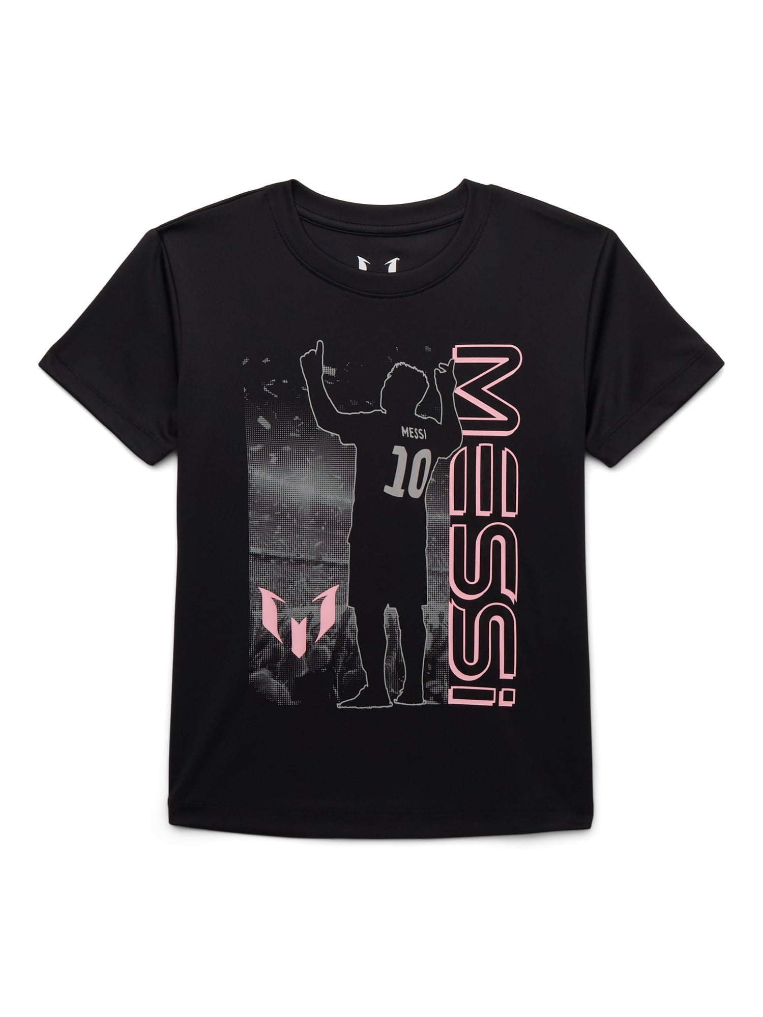 Messi Boys' Graphic Active Tee with Short Sleeves, Sizes 4-16 - Walmart.com