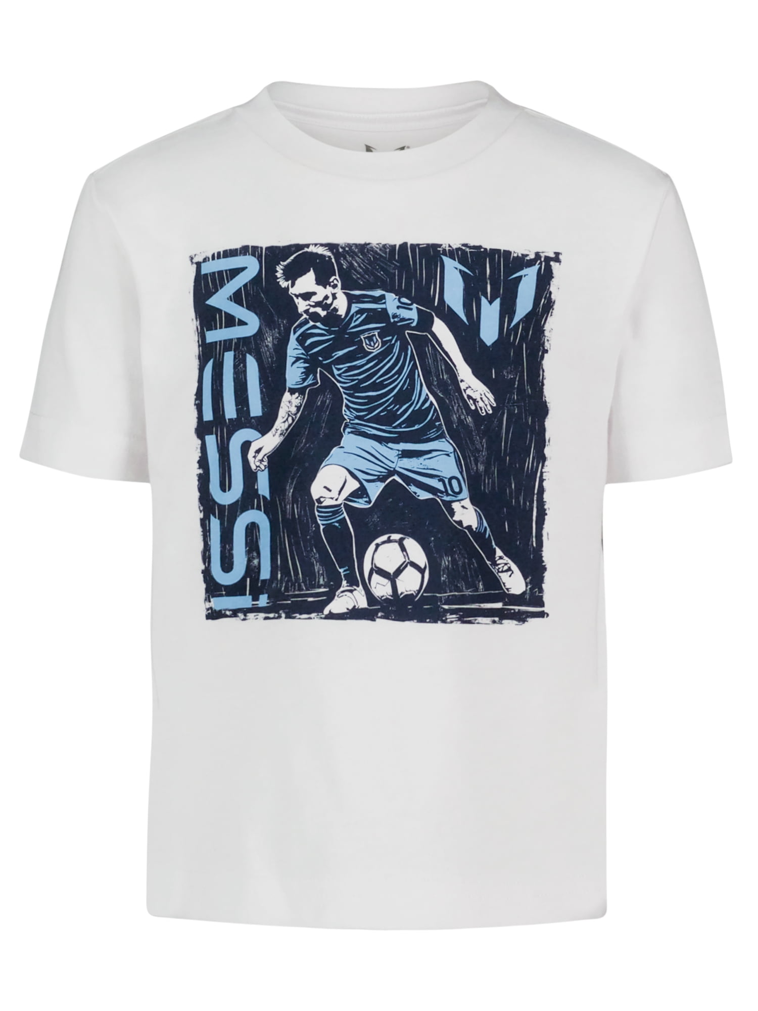 Messi Boys Graphic T-Shirt, Sizes 8-18 - Walmart.com