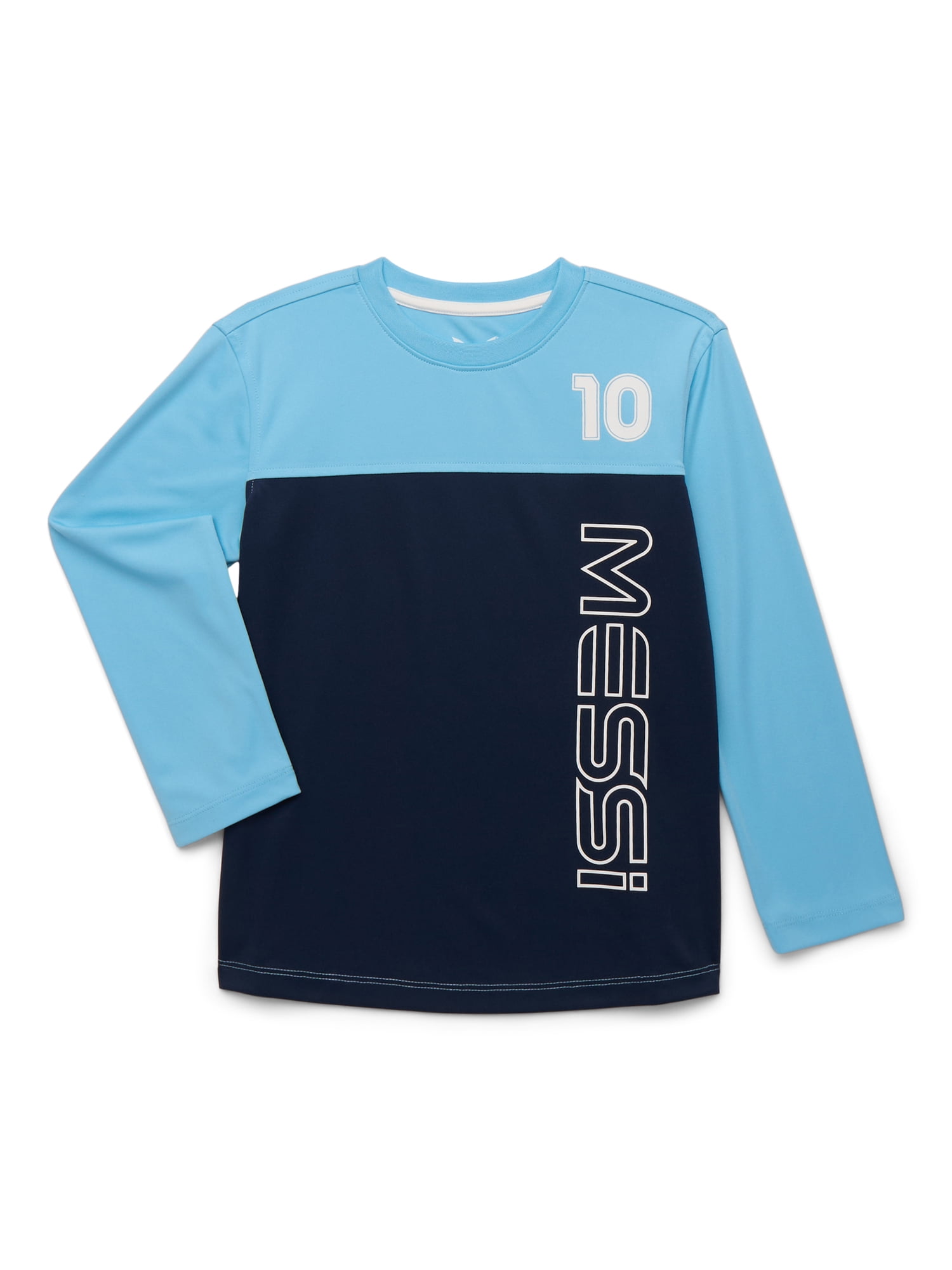 Adidas Messi Boys Jersey - Long Sleeve Soccer Tee - 4-16 - Walmart.com