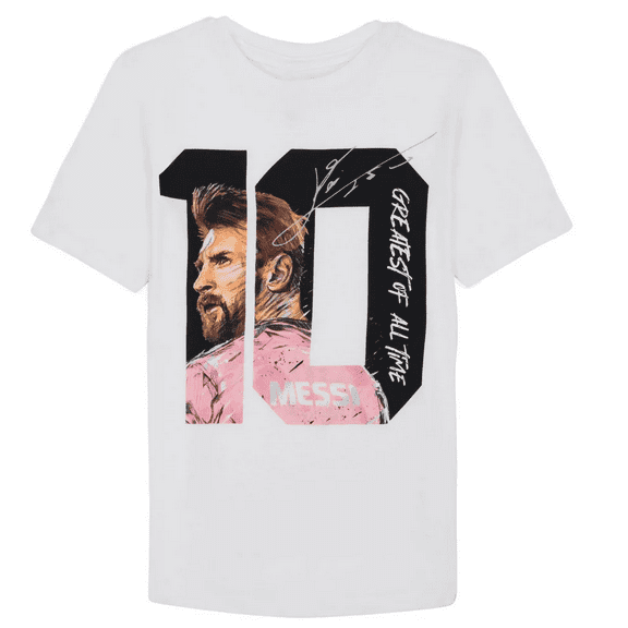 Messi Boys Short Sleeve Graphic T-Shirt, Sizes 4-16 - Walmart.com