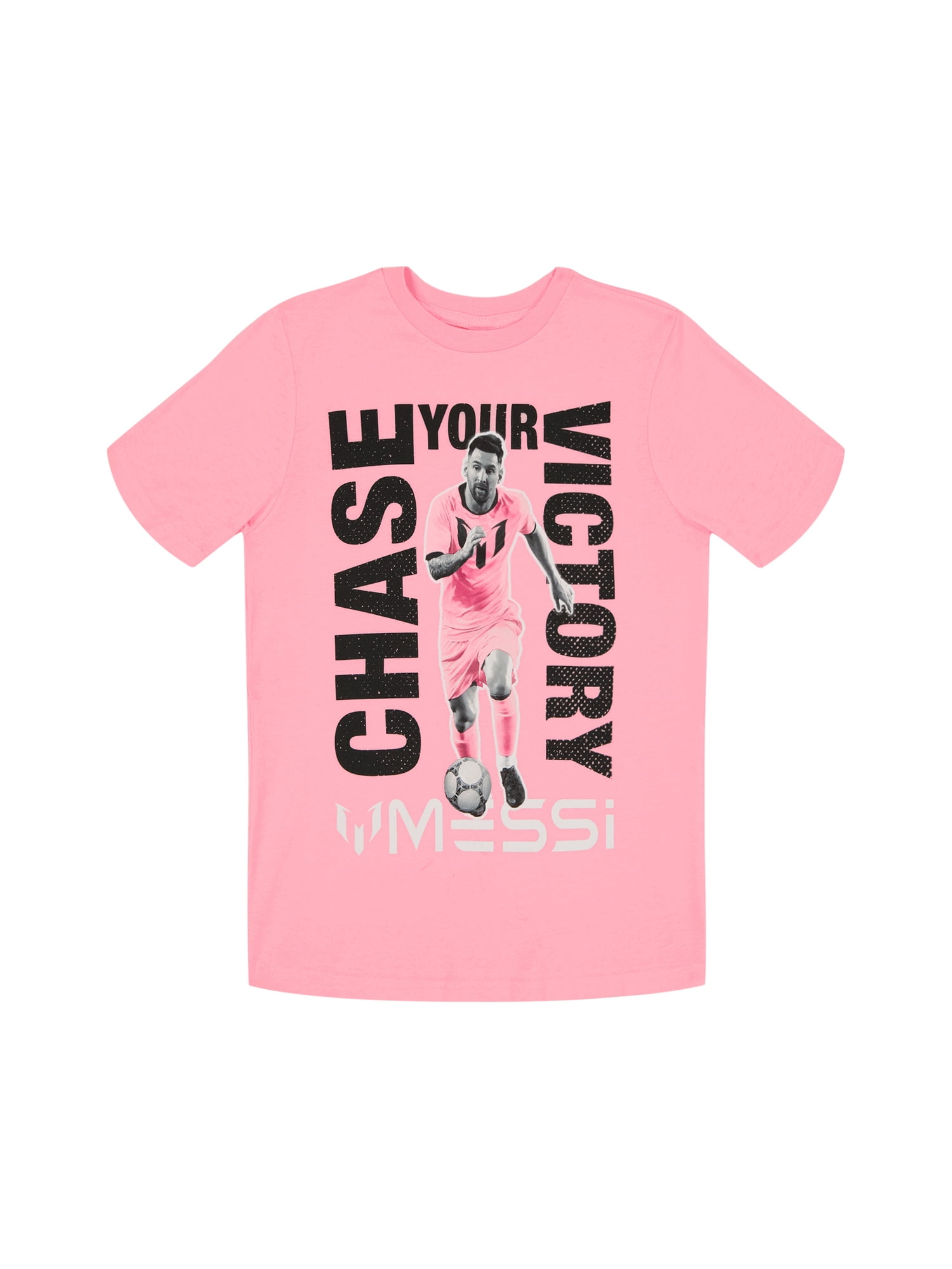 Messi Boys Short Sleeve Graphic T-Shirt, Sizes 4-16 - Walmart.com