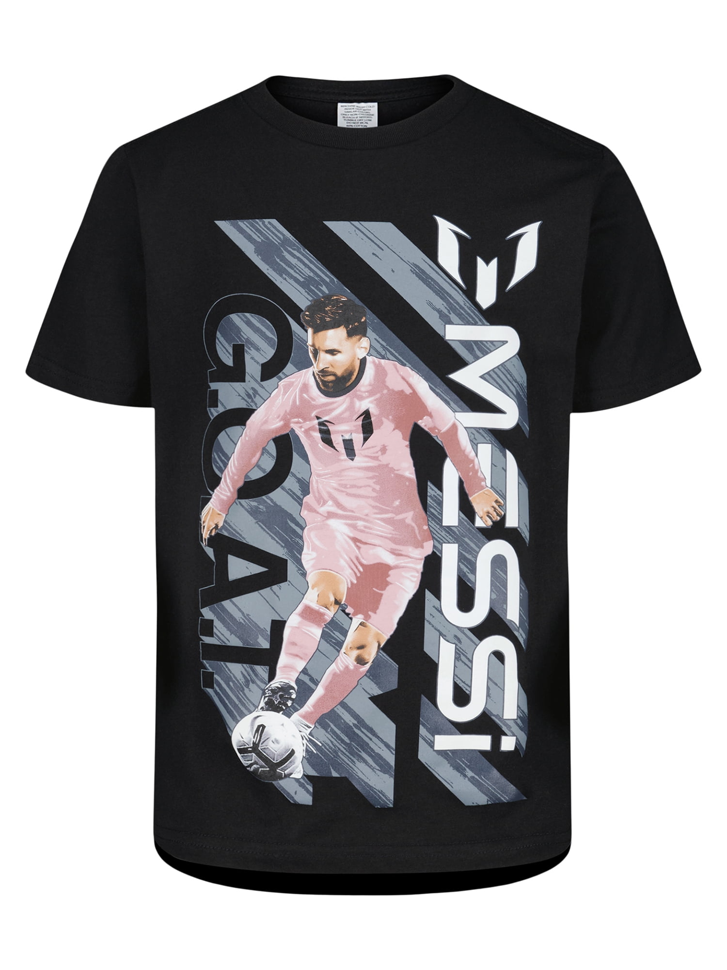 Messi Boys Short Sleeve Graphic T-Shirt, Sizes 4-16 - Walmart.com