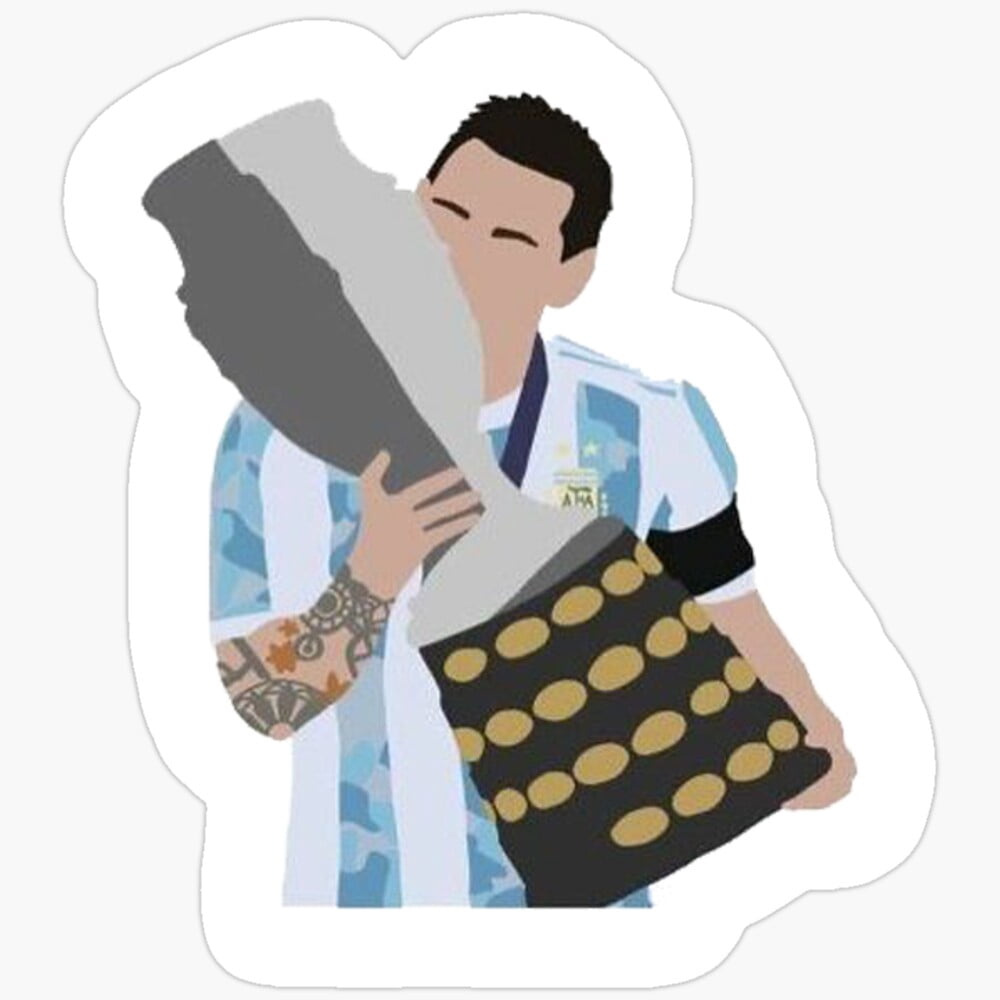 Messi Copa Argentina World Sticker Phone Decal Water Bottle Stickers ...
