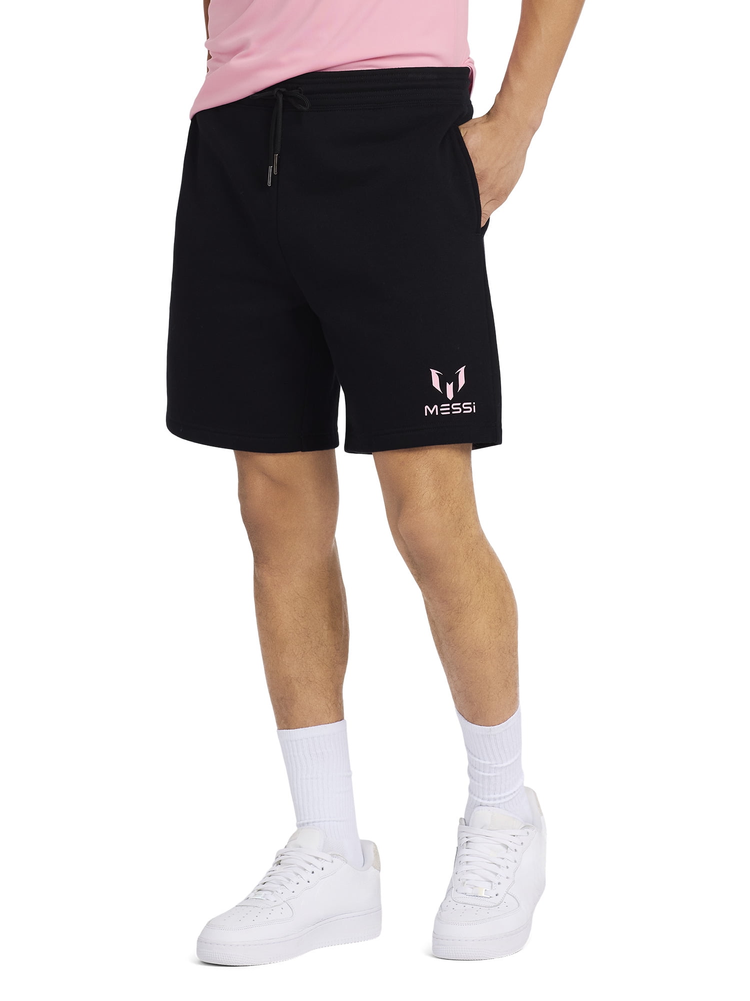 Messi Mens Athletic Fleece Shorts, Sizes XS-5XL - Walmart.com