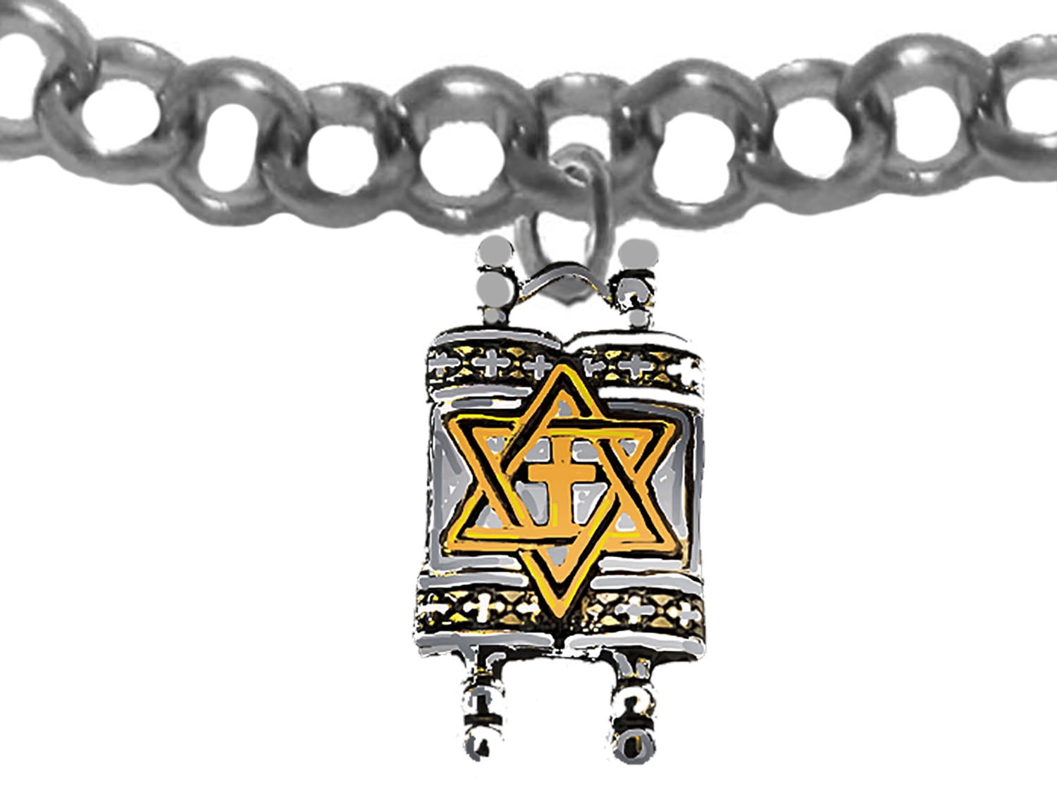 Messianic, Yeshua, Holy, Holy, Holy, Antique Silvertone Torah (Bible ...