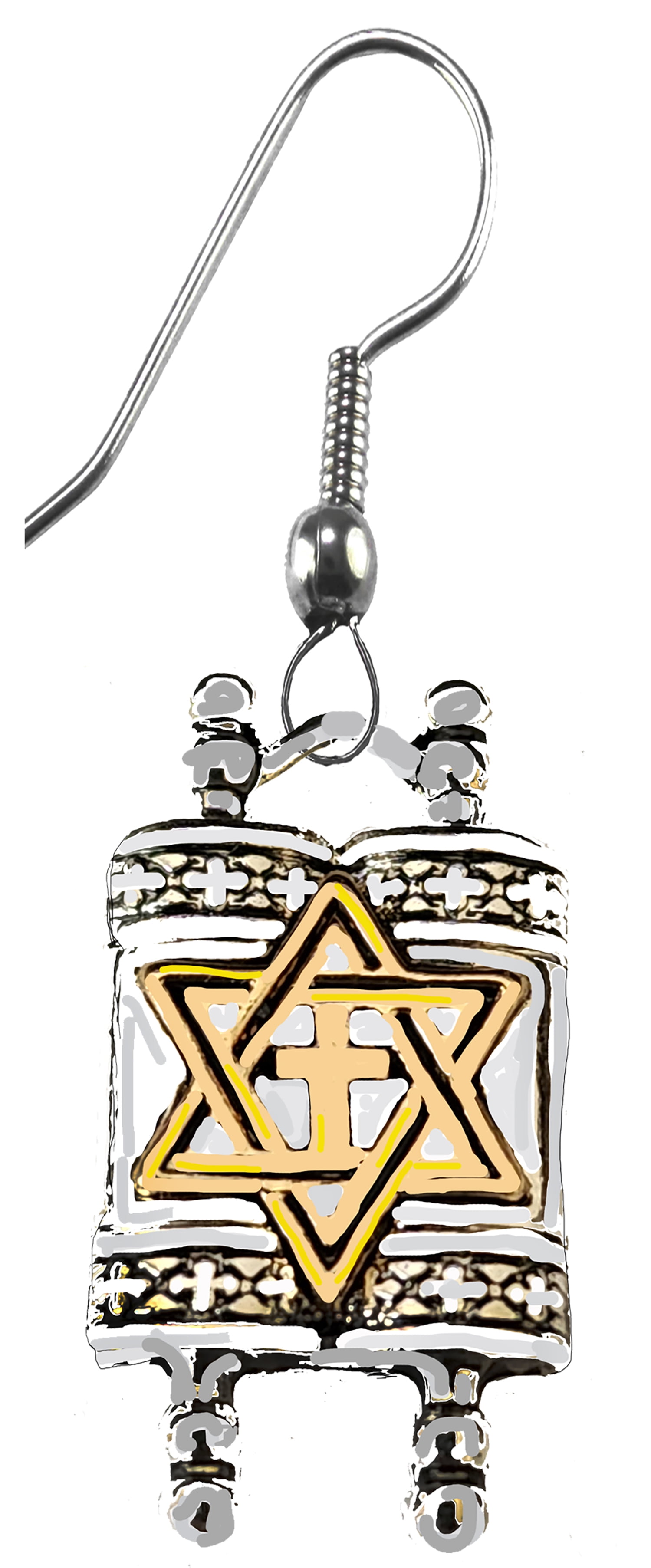 Messianic, Yeshua, Holy, Holy, Holy, Antique Silvertone Torah (Bible ...