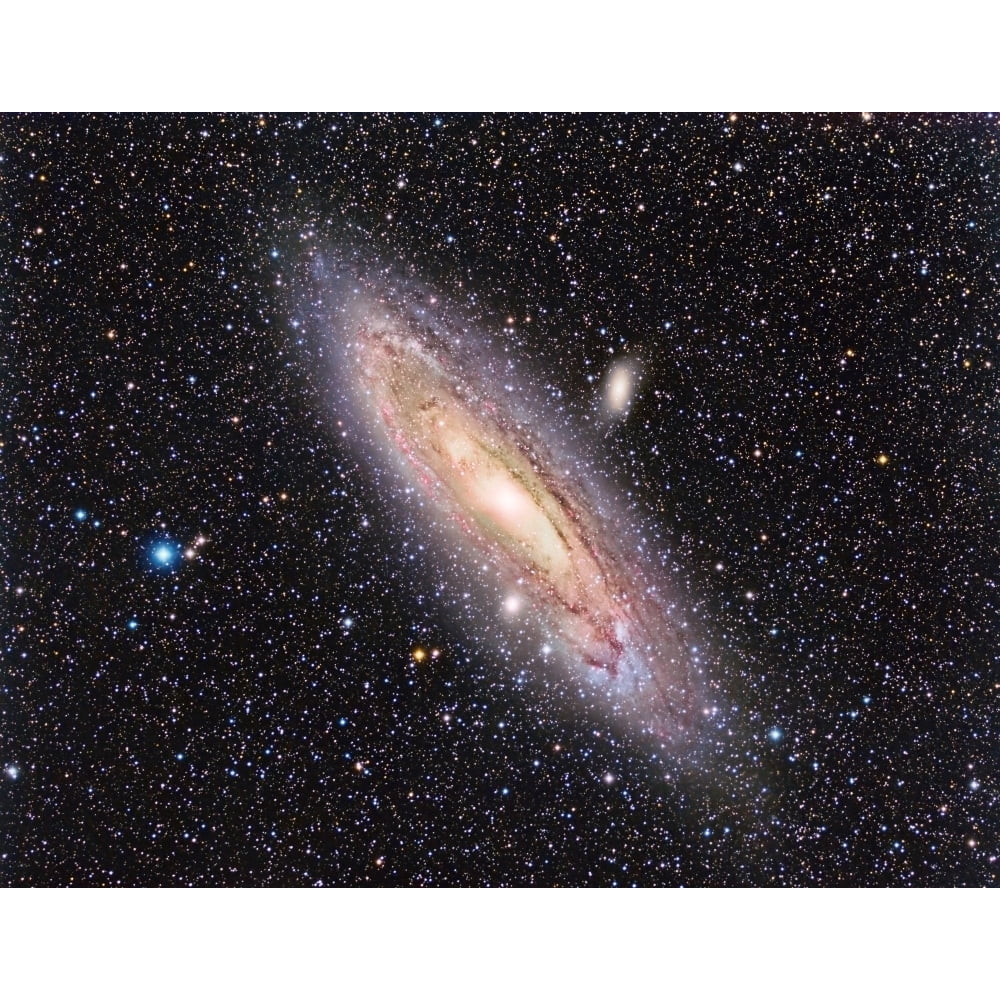 Messier 31 the Andromeda Galaxy Poster Print - Walmart.com