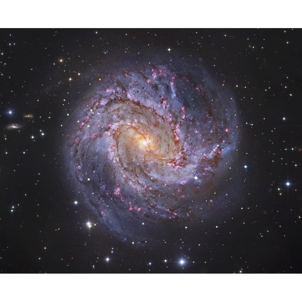 Messier 83 the Southern Pinwheel Galaxy Poster Print - Walmart.com