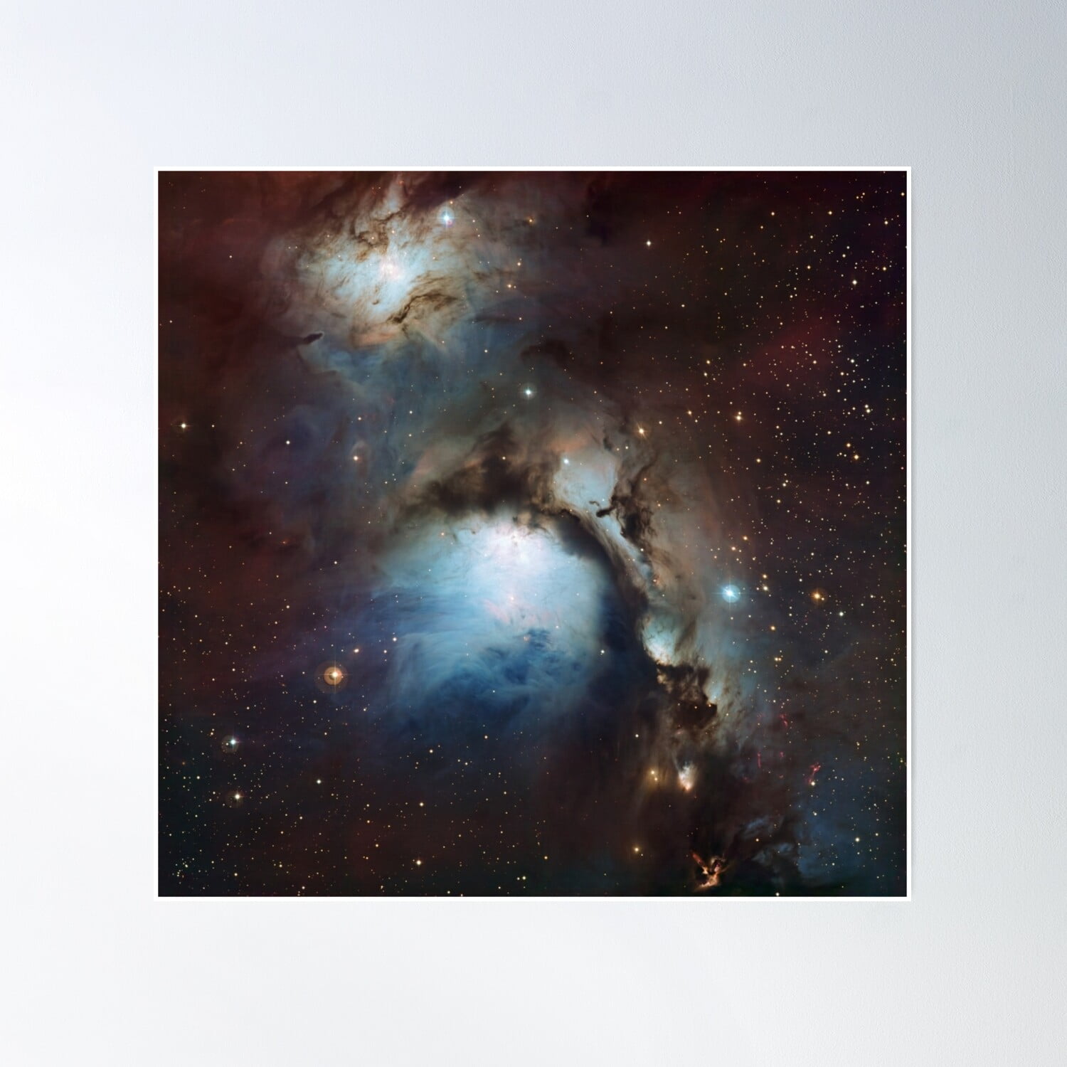 Messier Poster Wall Art, Modern Wall Decor, 16x16 UNFRAMED - Walmart.com