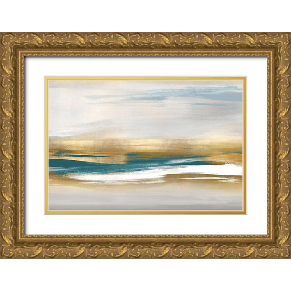 Messina, Jake 18x13 Gold Ornate Wood Framed with Double Matting Museum ...