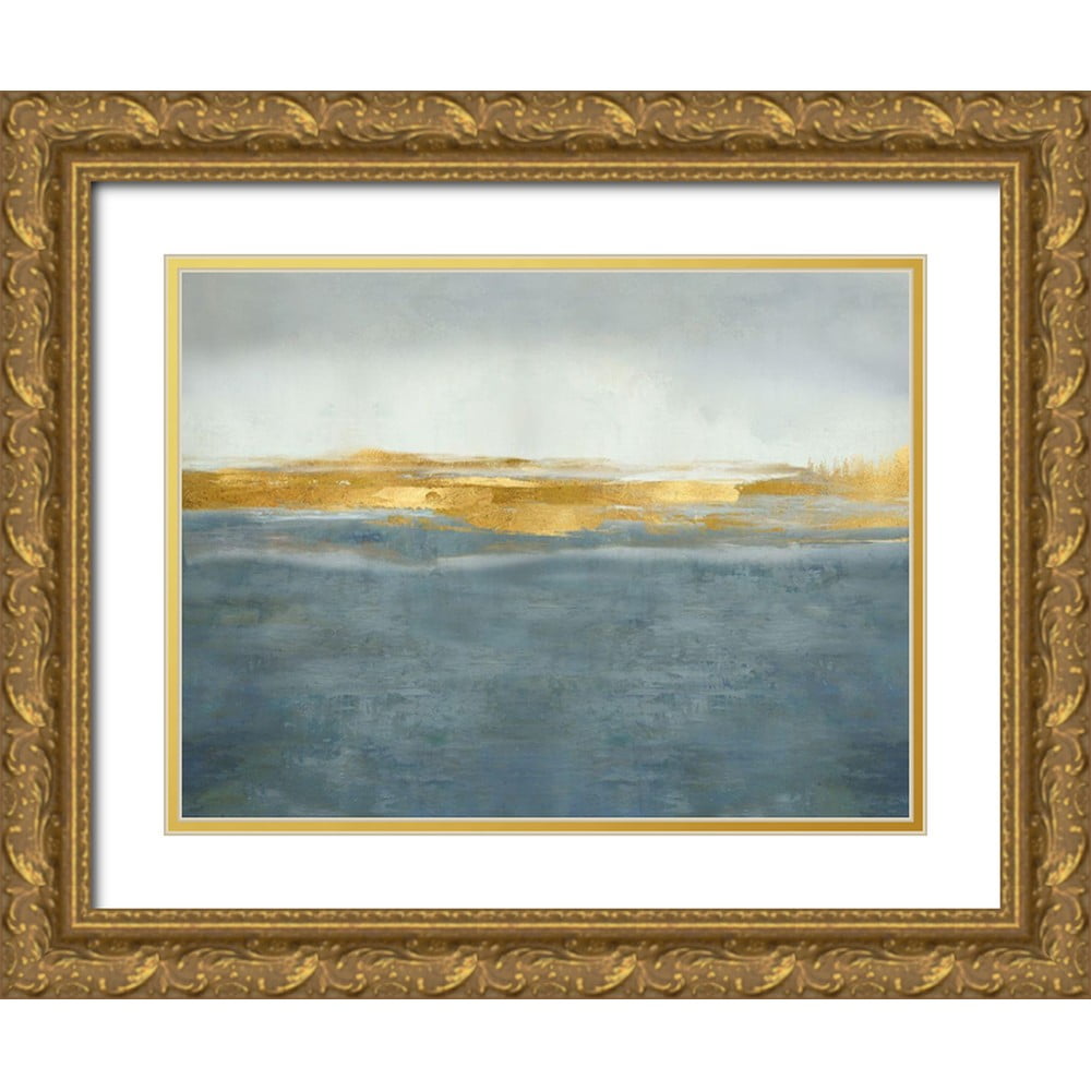 Messina, Jake 18x15 Gold Ornate Wood Framed with Double Matting Museum ...