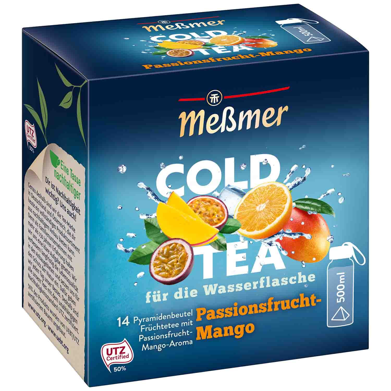 Messmer COLD brew /iced tea PASSIONFRUIT MANGO 1 box - Walmart.com