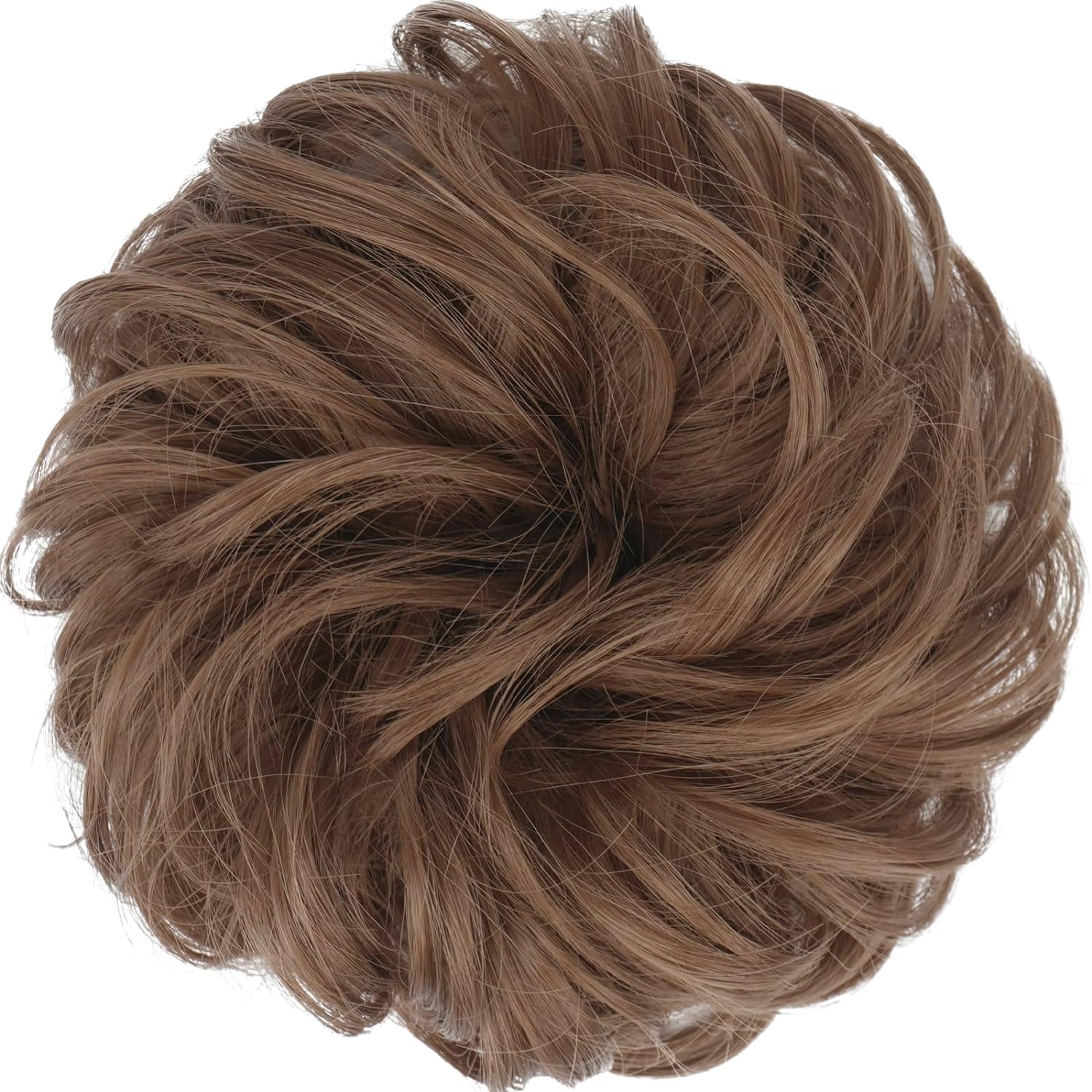 Messy Bun Beach Blonde Hair Piece Human Hair Blonde – Natural Soft Updo ...
