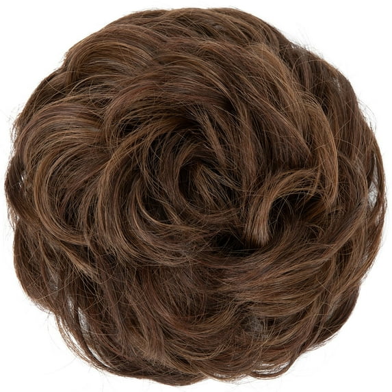 Messy Bun Beach Blonde Hair Piece Human Hair Blonde – Natural Soft Updo ...