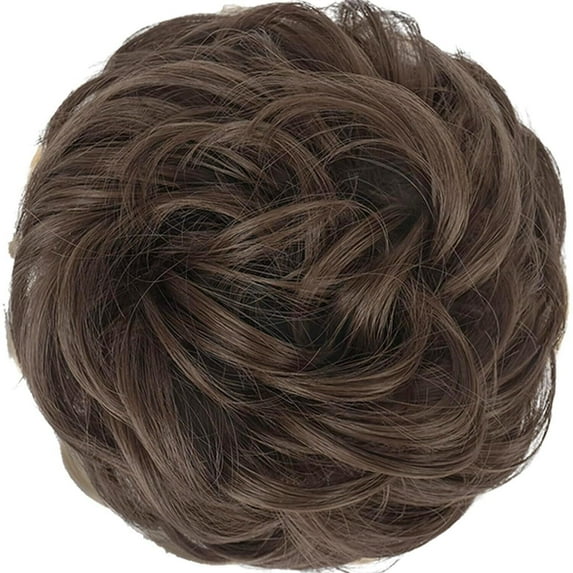 Messy Bun Beach Blonde Hair Piece Human Hair Blonde – Natural Soft Updo ...