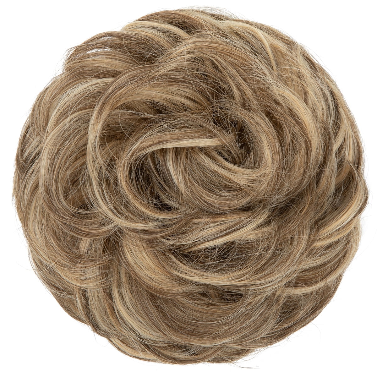 Messy Bun Beach Blonde Hair Piece Human Hair Blonde – Natural Soft Updo ...