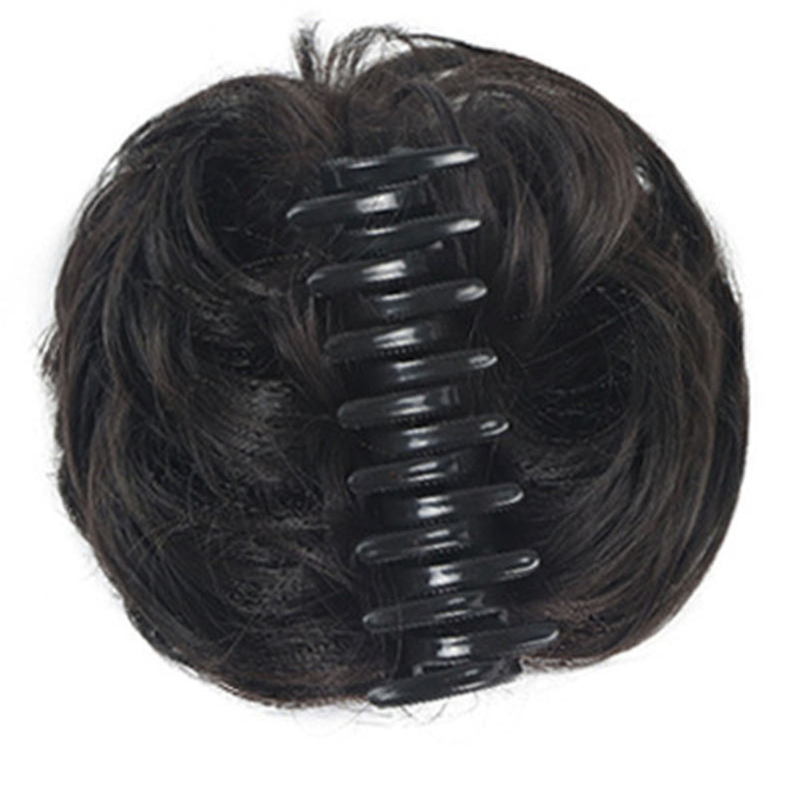 Messy Bun Easy Clip Wig female grasping Clip HairNatural Hair Curler ...