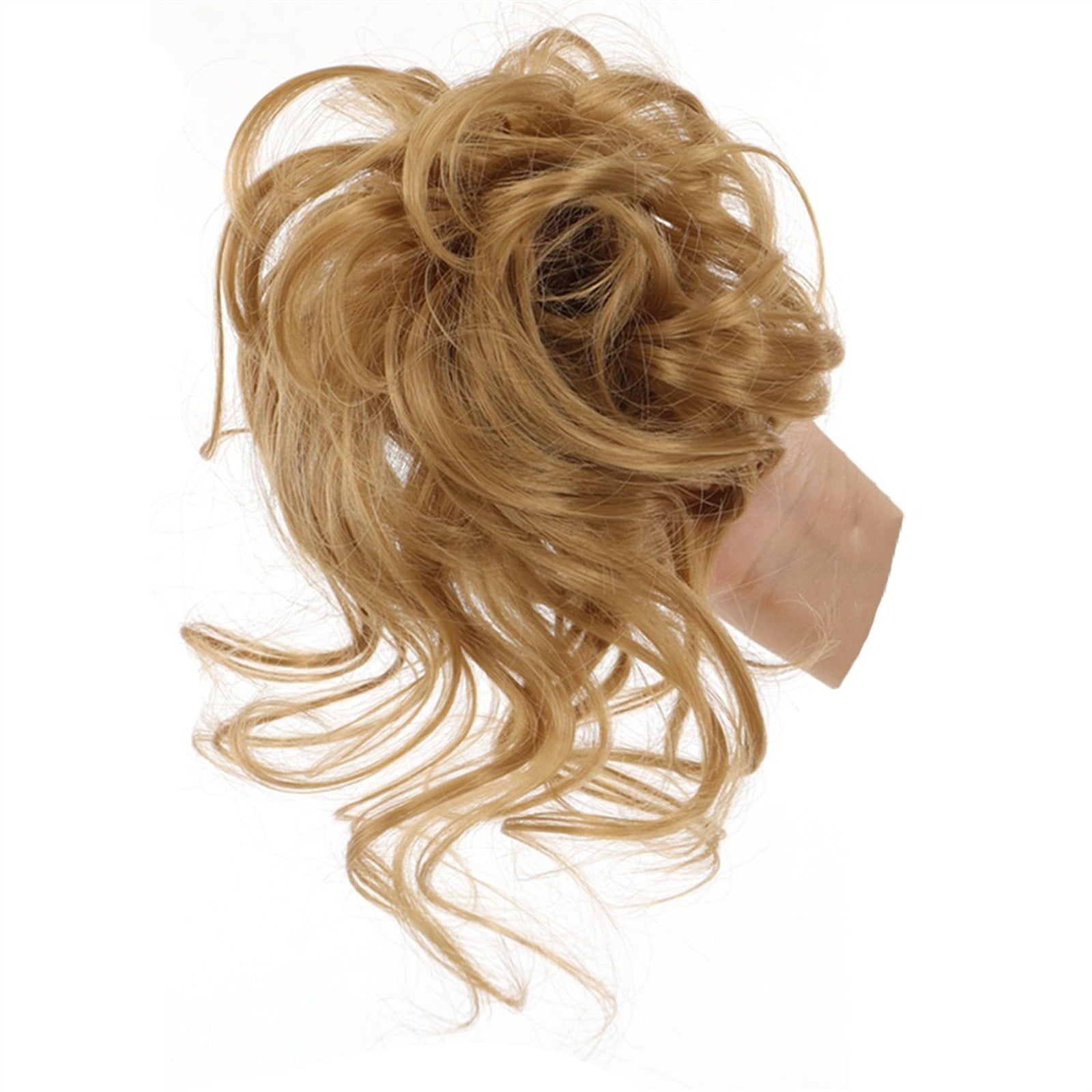 Messy Bun Hair Piece Synthetic Tousled Updo Hair Buns Extension Elastic ...