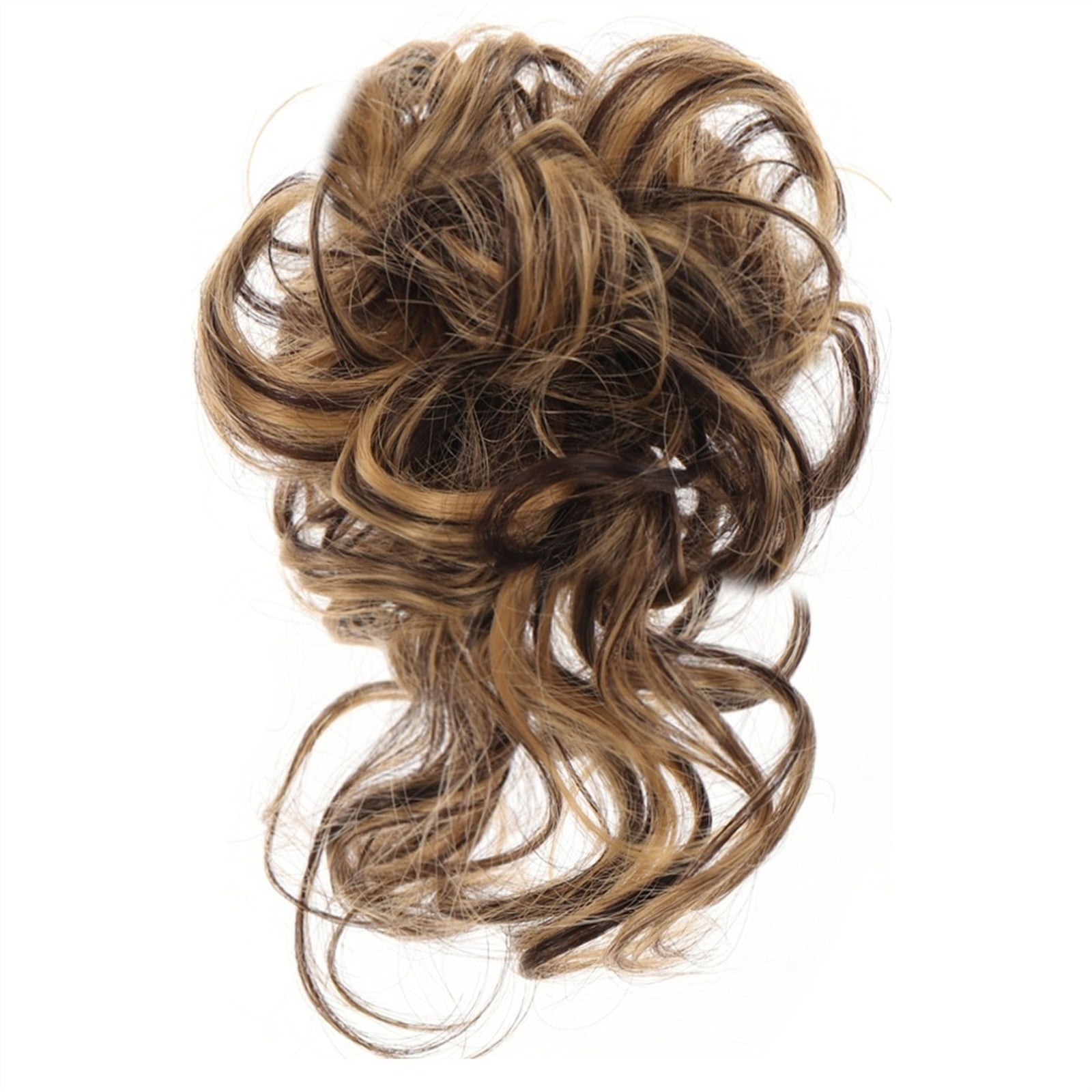 Messy Bun Hair Piece Synthetic Tousled Updo Hair Buns Extension Elastic ...