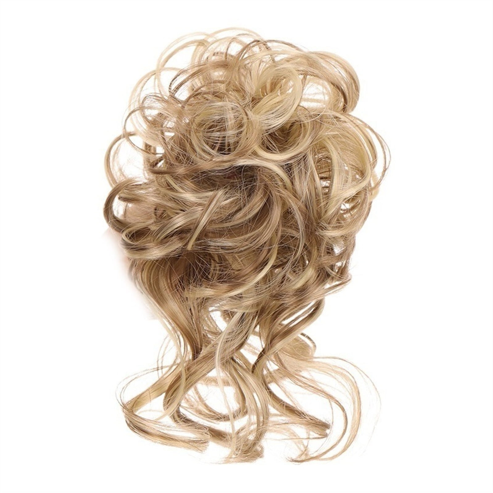 Messy Bun Hair Piece Tousled Updo Hair Buns Extension Elastic Hair Band ...