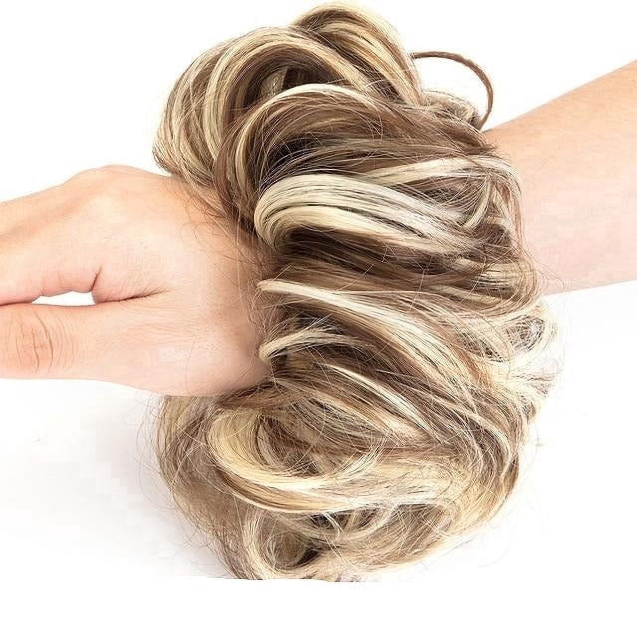 Messy Bun Hairpiece Extension Curly Hair Bun Scrunchie - Walmart.com