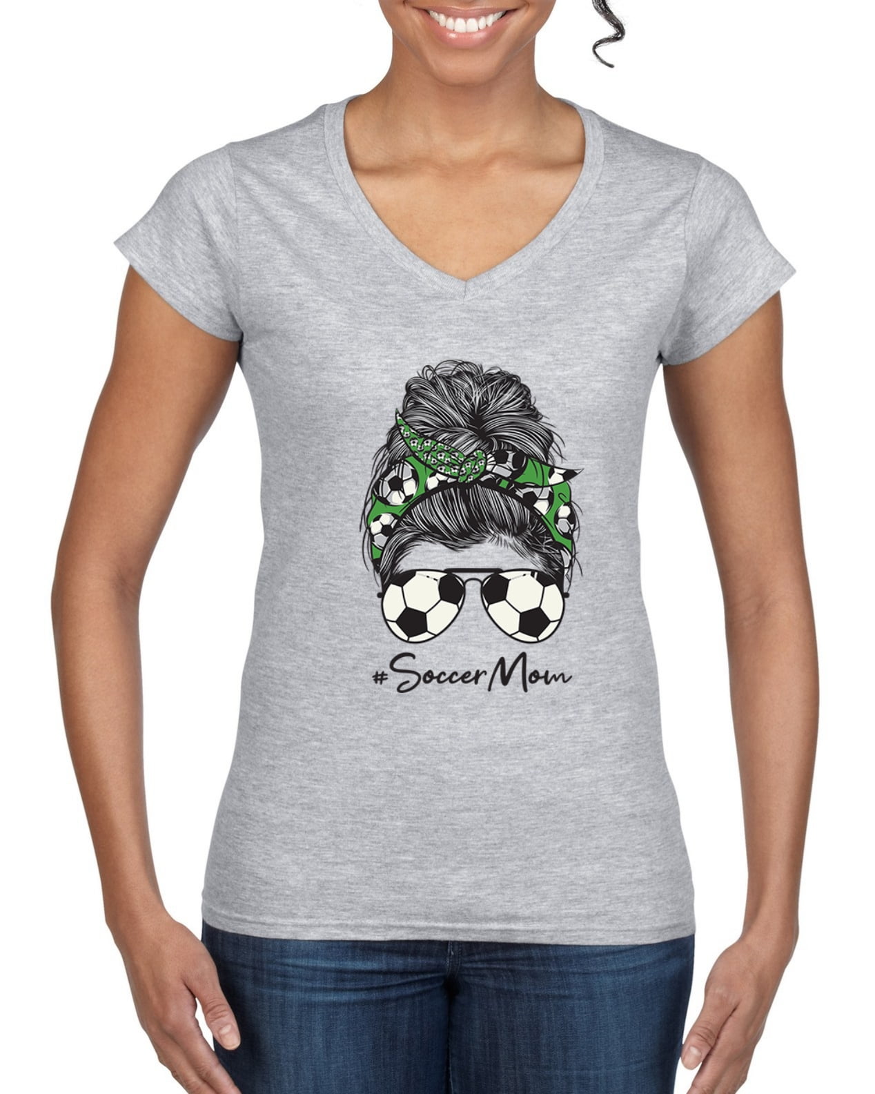 Messy Bun Soccer Life | Mom Life Game Day Vibes Sports Lover | Mother's ...