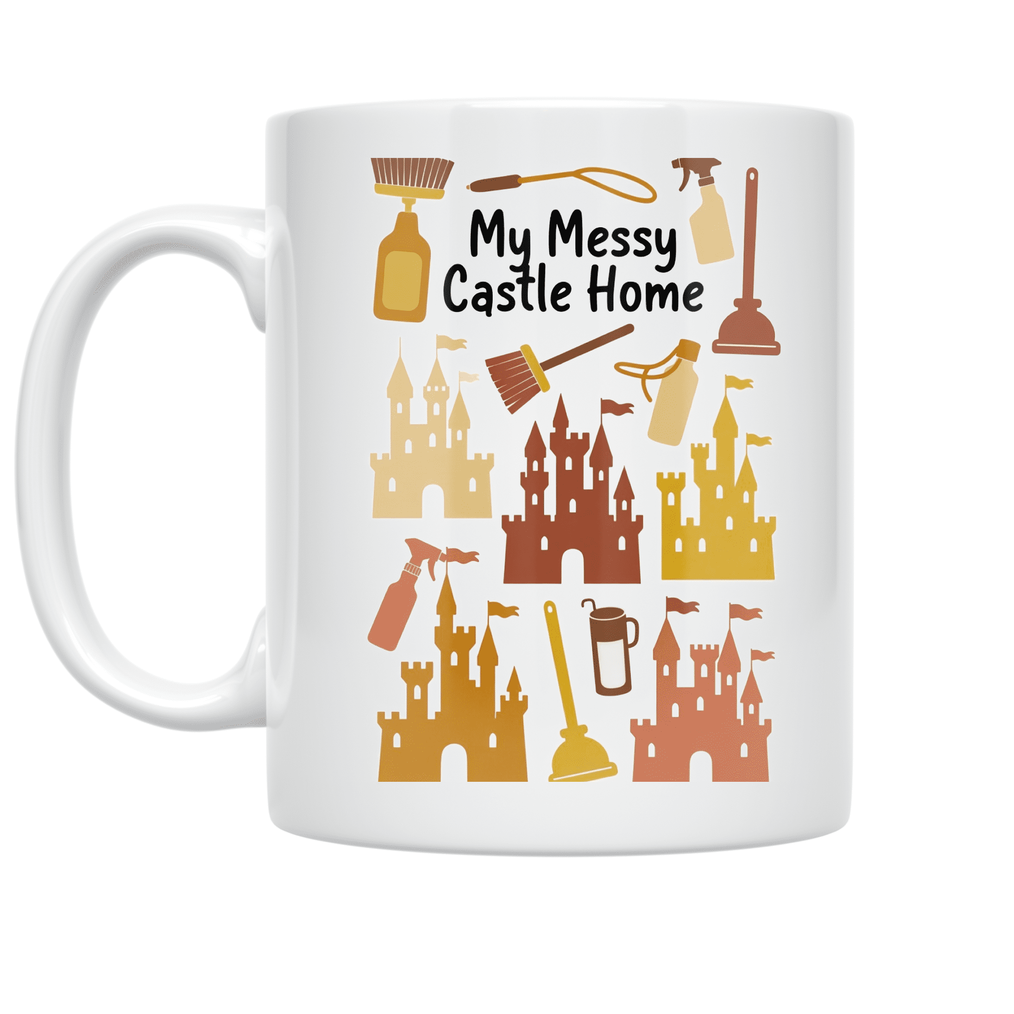 Messy Castle Design - Real Estate Blogging Enthusiast - 11 oz Ceramic ...