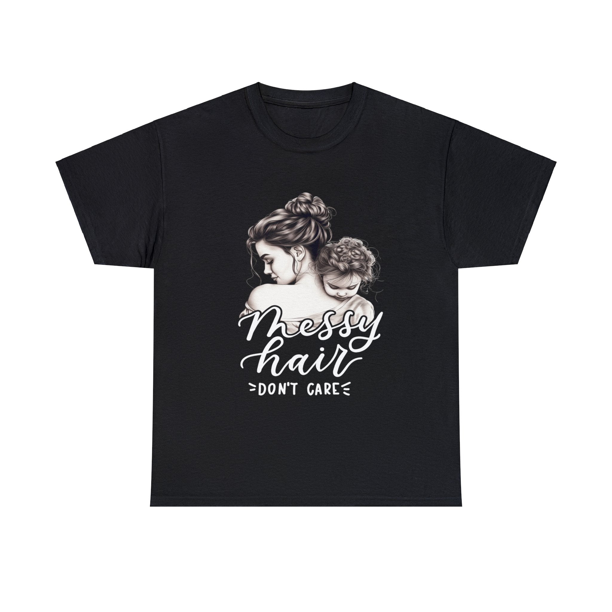 Messy Hair Don't Care Shirt, Messy Bun Shirt, Momlife Messy ID-0207 ...