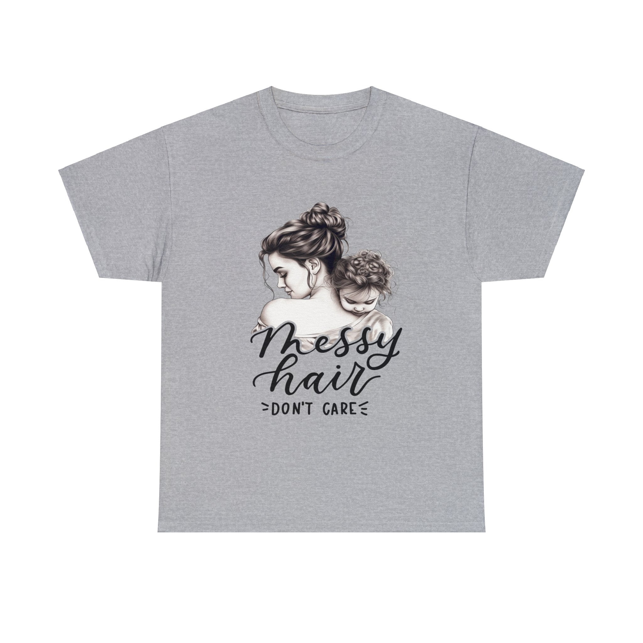 Messy Hair Don't Care Shirt, Messy Bun Shirt, Momlife Messy ID-0207 ...