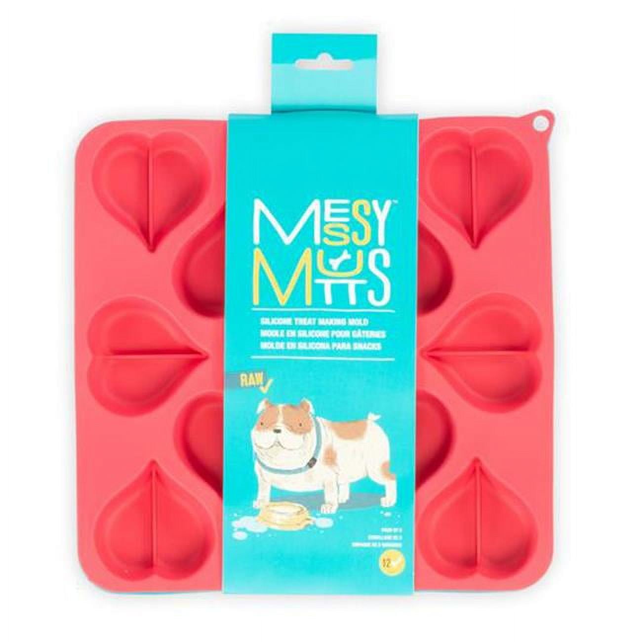 Messy Mutts Dog Treat Making Mold Heart 2Pk - Walmart.com