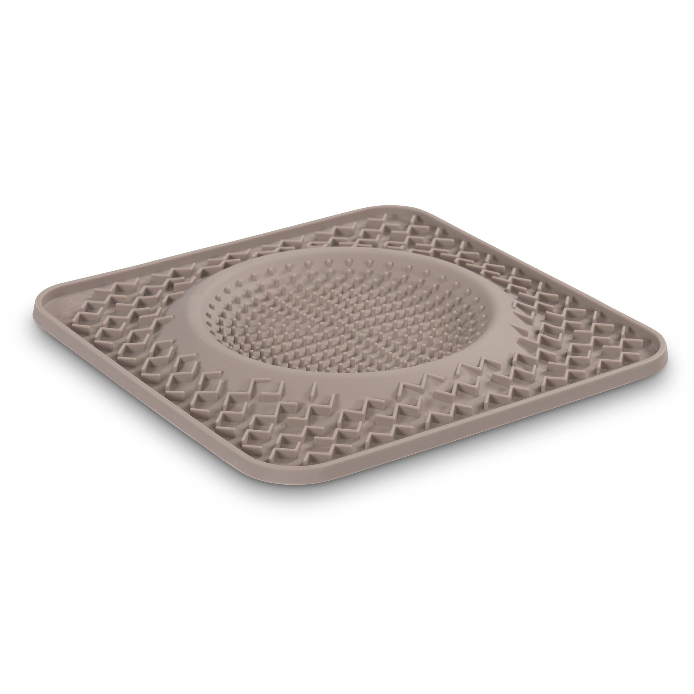 Messy Mutts Silicone Therapeutic Licking Bowl Mat | 10" x 10" | Slow ...