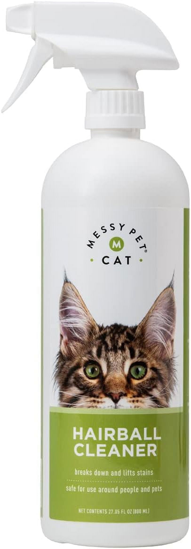 Messy Pet Cat Hairball Cleaner –Naturally breaks down and lifts stains ...