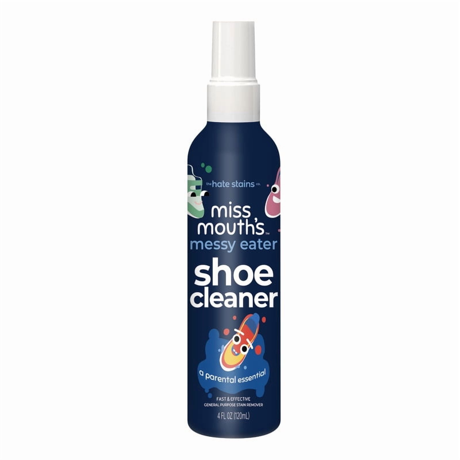 Messy Steppers Shoe Cleaner - Ready To Use Cleaner for Rubber, Canvas ...