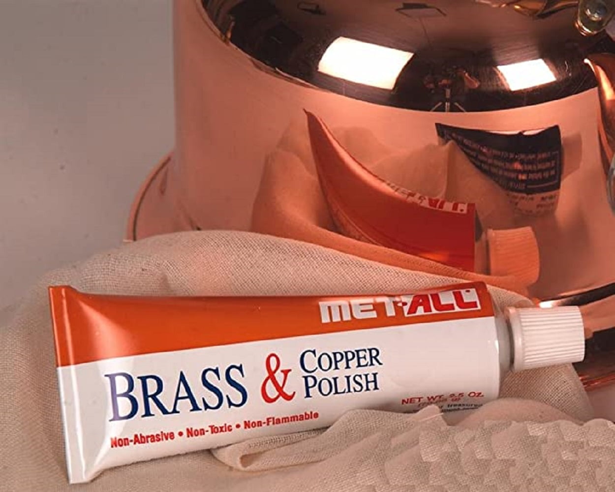 Met-All Brass & Copper Polish 2.5 oz. Tube - Walmart.com