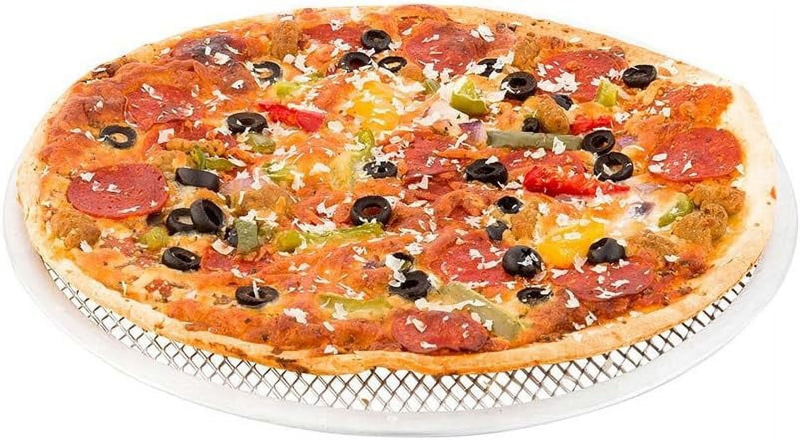Met Lux 12 Inch Pizza Screen 1 Heavy-Duty Mesh Screen - Reinforced Rim ...