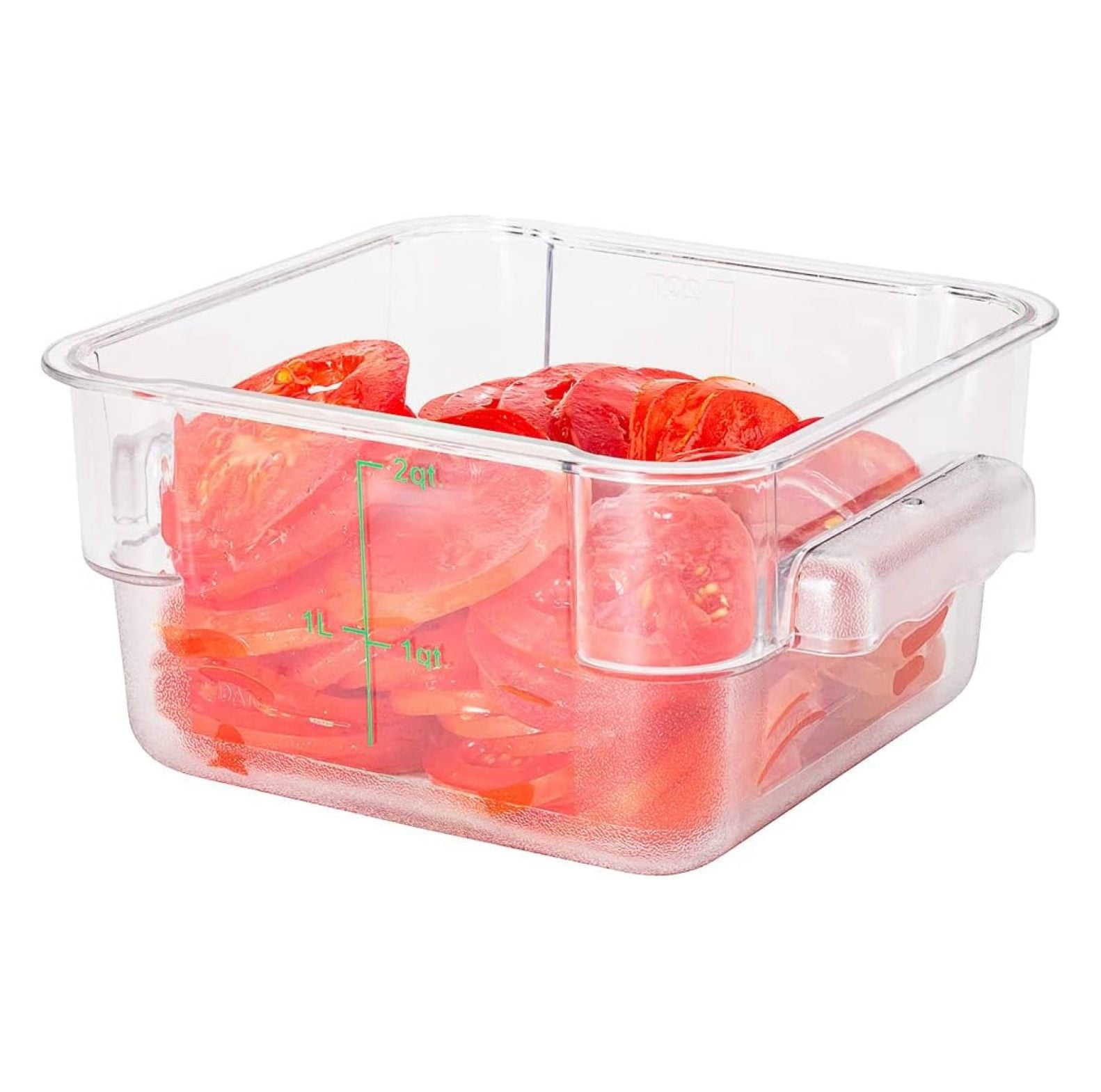 Met Lux 2 Quart Buckets 10 Square Marinating Containers - With Volume ...
