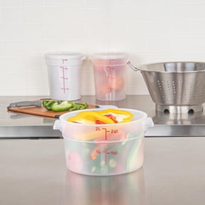 2 Quart Plastic Container