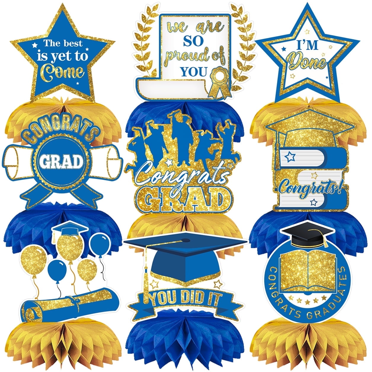 MetMetalrt Graduation Celebration Graduation Theme Party Decorations ...