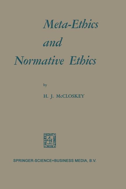 Meta-Ethics and Normative Ethics, (Paperback) - Walmart.com