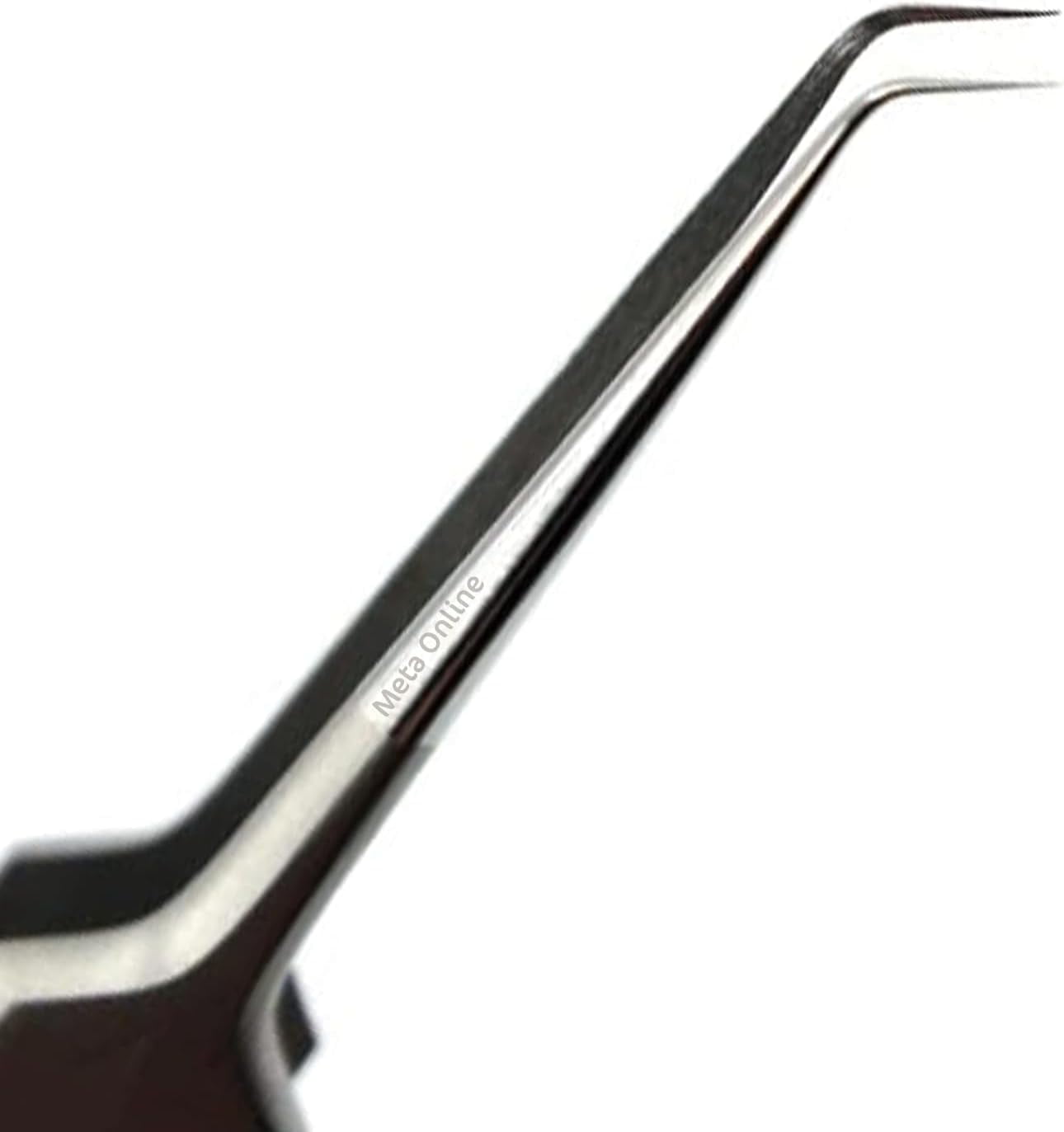 Meta Online Ultra Fine Tweezers Non Magnetic Tweezers Curved Tip ...