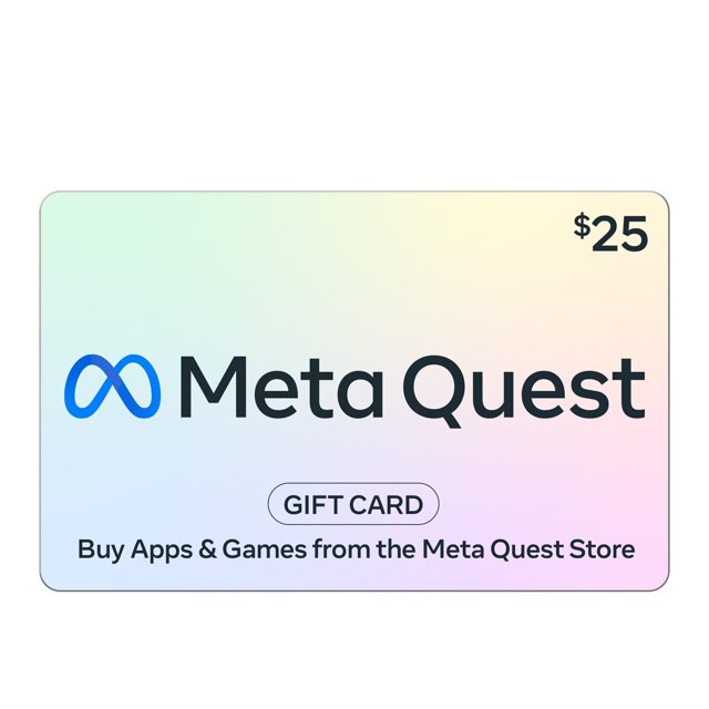 Meta Quest Gift Card 25 - [Digital] - Walmart.com