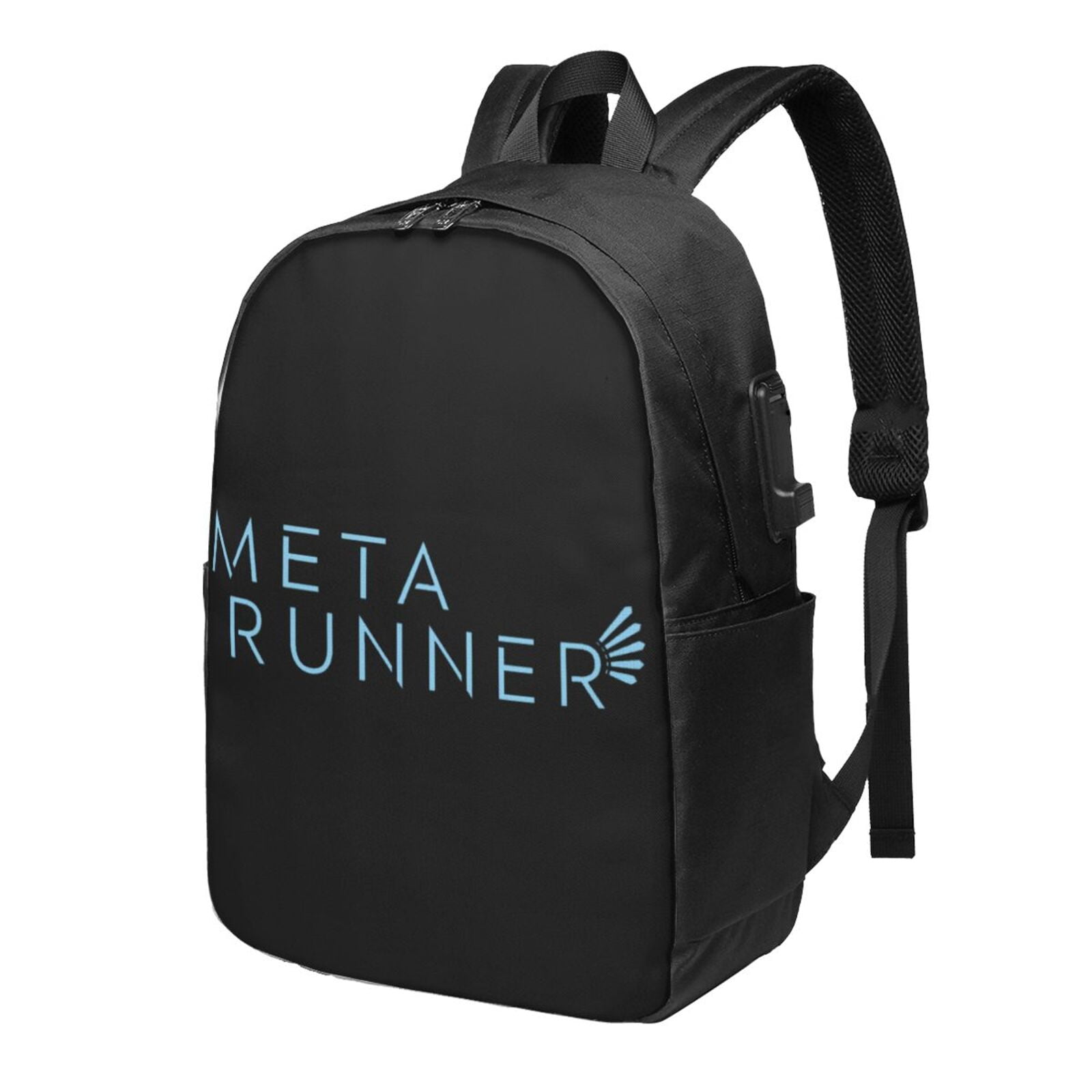 Meta Runner Logo Backpack Fashion Travel Backpack Laptop Backpack 17 ...