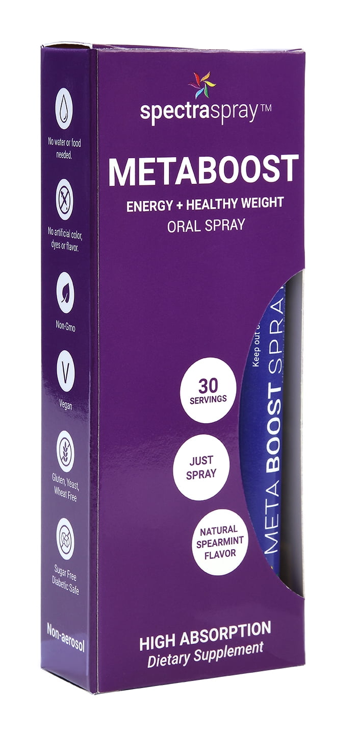 MetaBoost Oral Spray Supplement by SpectraSpray - Walmart.com