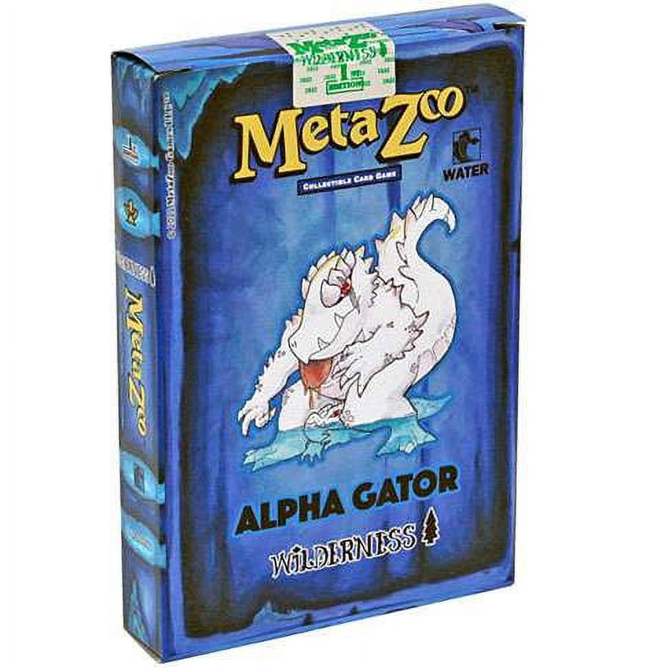 MetaZoo TCG: Wilderness 1st Edition Theme Deck - Alpha Gator - Walmart.com