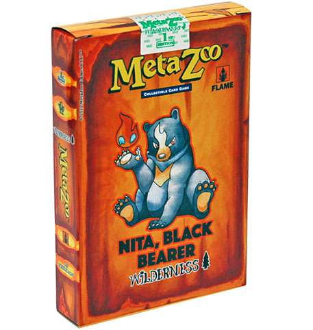 MetaZoo Cryptid Nation Base Set Nita, Black Bearer Wilderness Theme ...